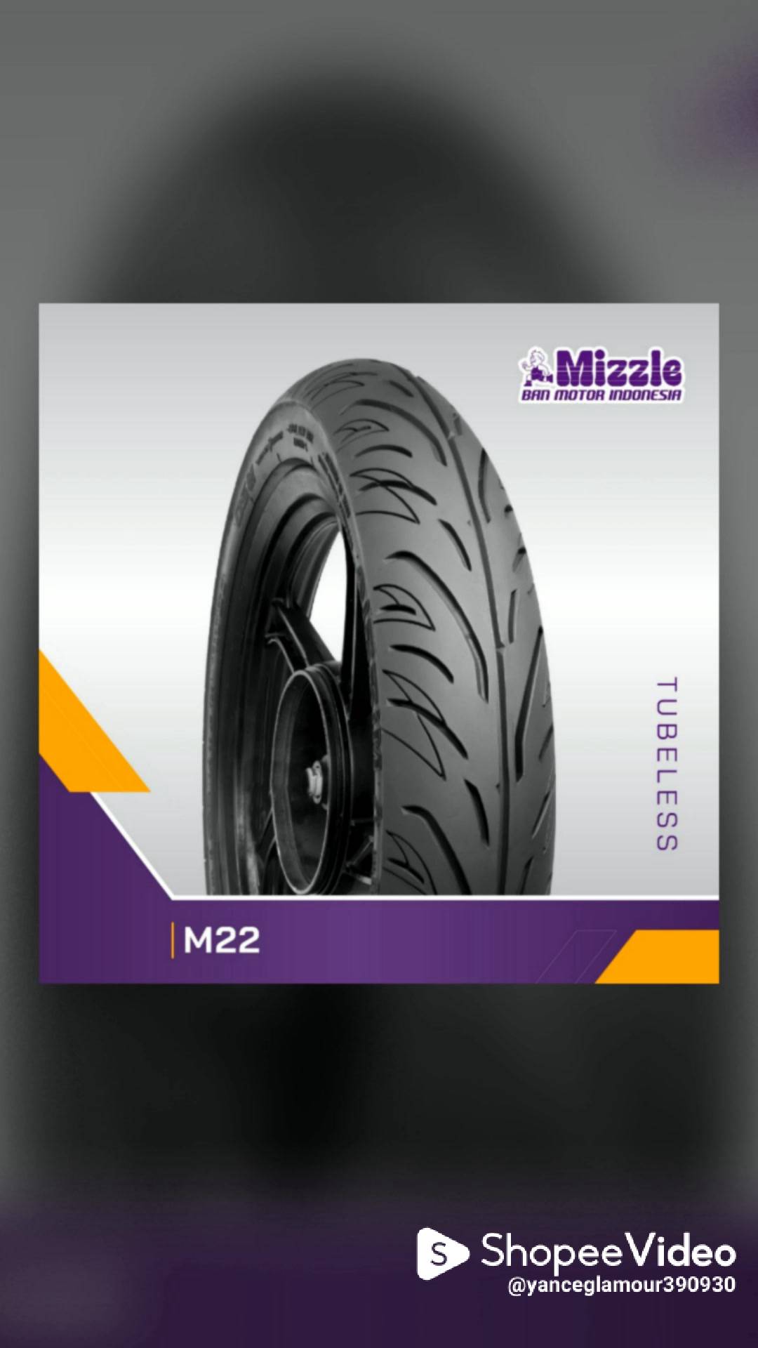 Set of Two M22 M Moped Tires for 14-inch Wheels | Shopee Video Indonesia